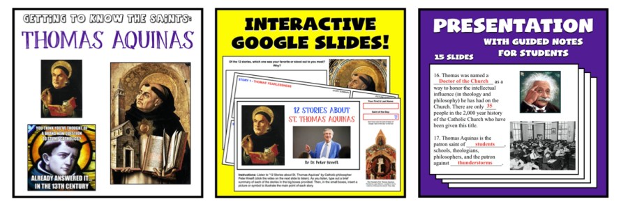 St. Thomas Aquinas, the “Dumb Ox” – CATHOLIC RELIGION TEACHER