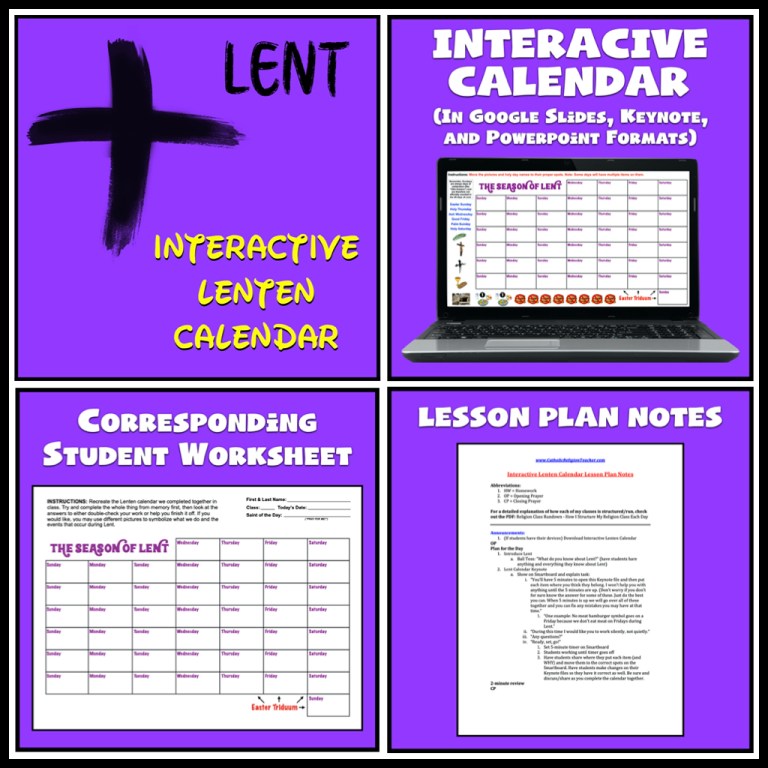 Lent – CATHOLIC RELIGION TEACHER