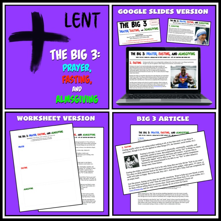 Lent – CATHOLIC RELIGION TEACHER